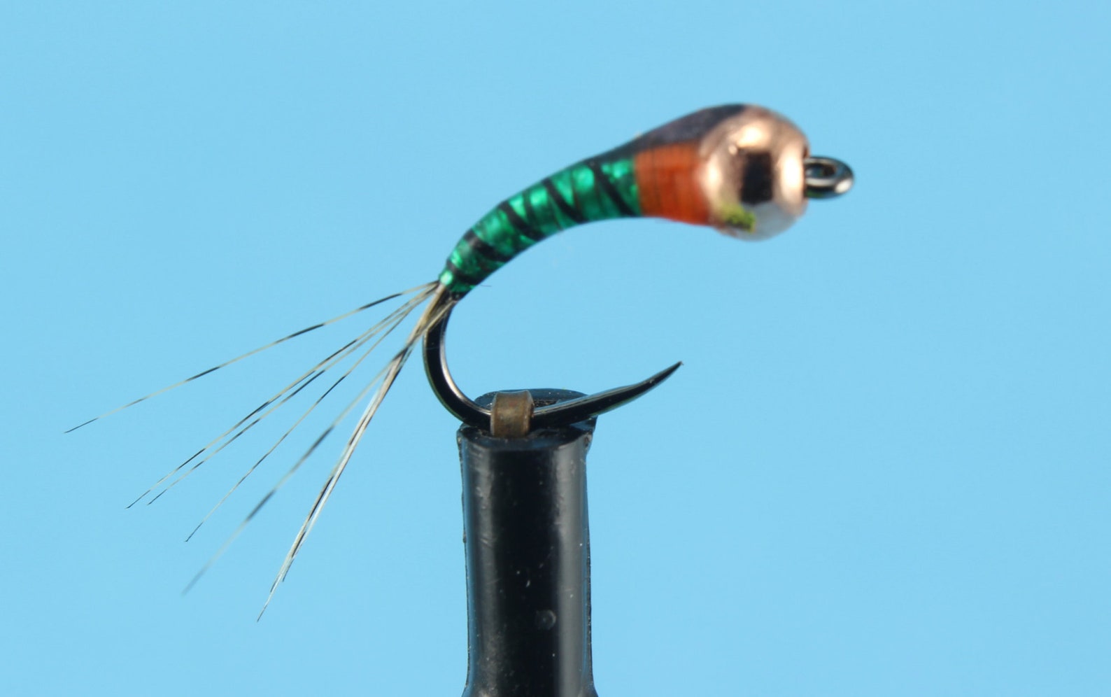 Green Perdigon Nymph, Barbless Fly, 3 Pack Euro Nymphs, Trout Flies - Etsy