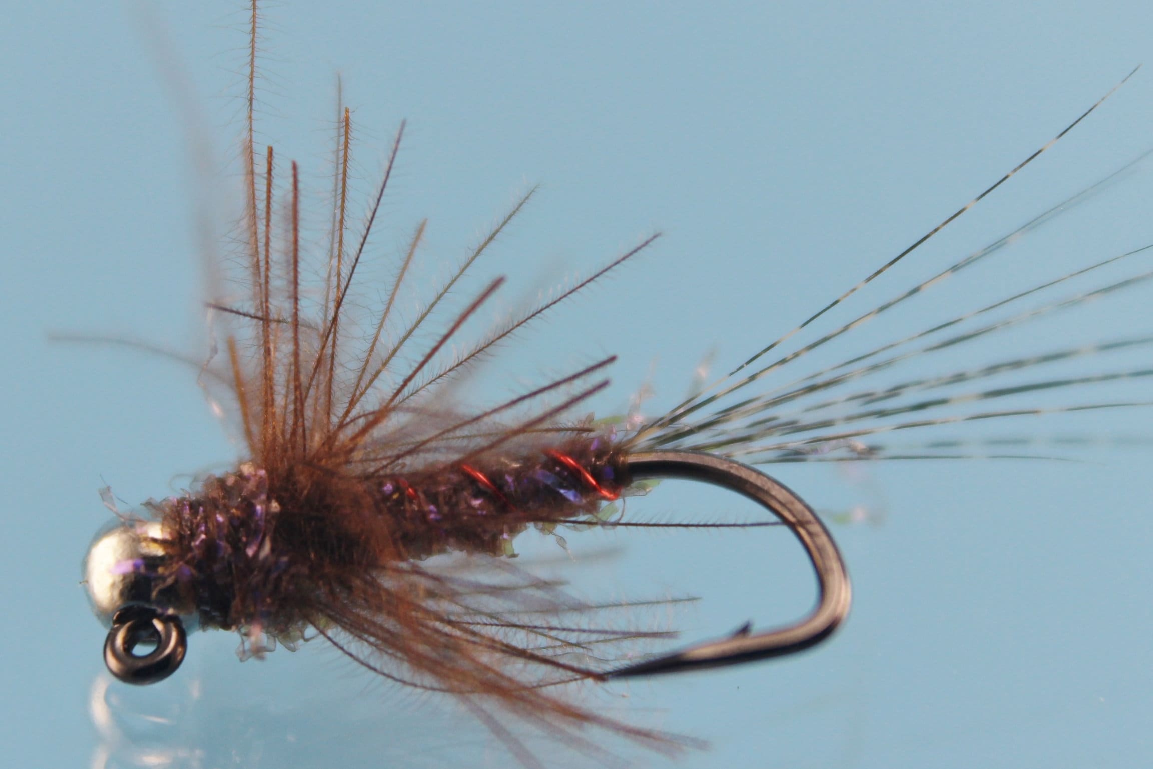 Duracell Jig fly 3 pack nymph flies barbless fly hand | Etsy