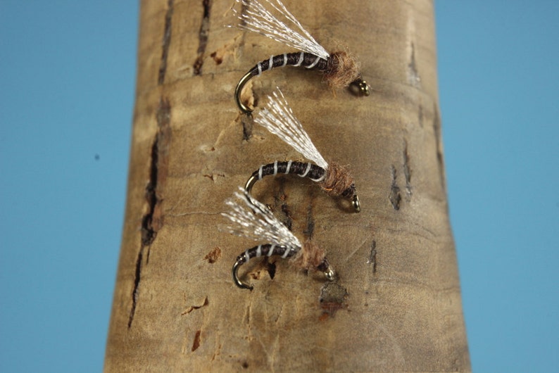 Top Secret Midge Flies, (3 Pack) Trout Flies, Fly Fishing Flies, Midge ...