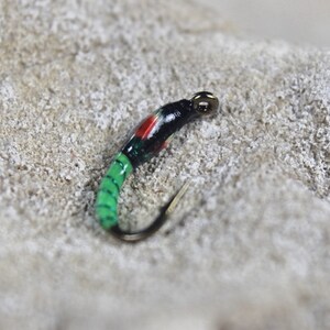 Glo-brite Traffic Light Buzzer Flies 3 Packbuzzers Midge - Etsy