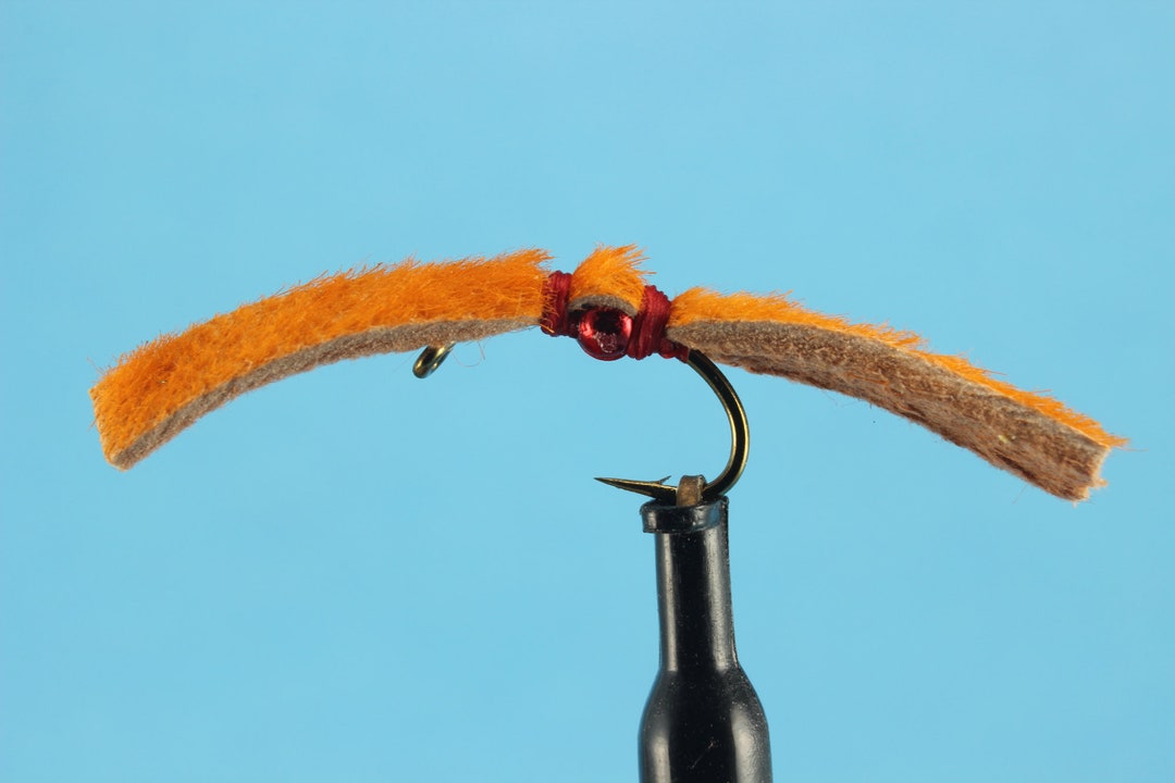 Chubby Chamois Worm, 3 Pack Trout Flies, Worm Imitation - Etsy