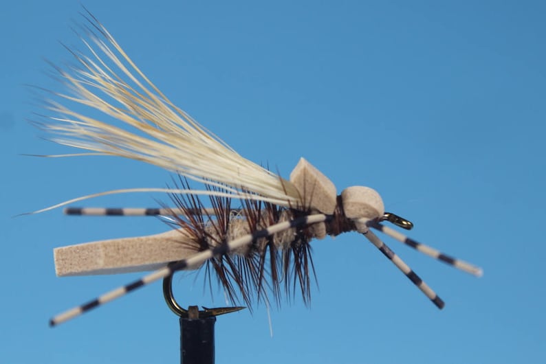 Foam Hopper Flies, (3 Pack) Fly Fishing Flies, Hand-tied Flies, Hopper ...