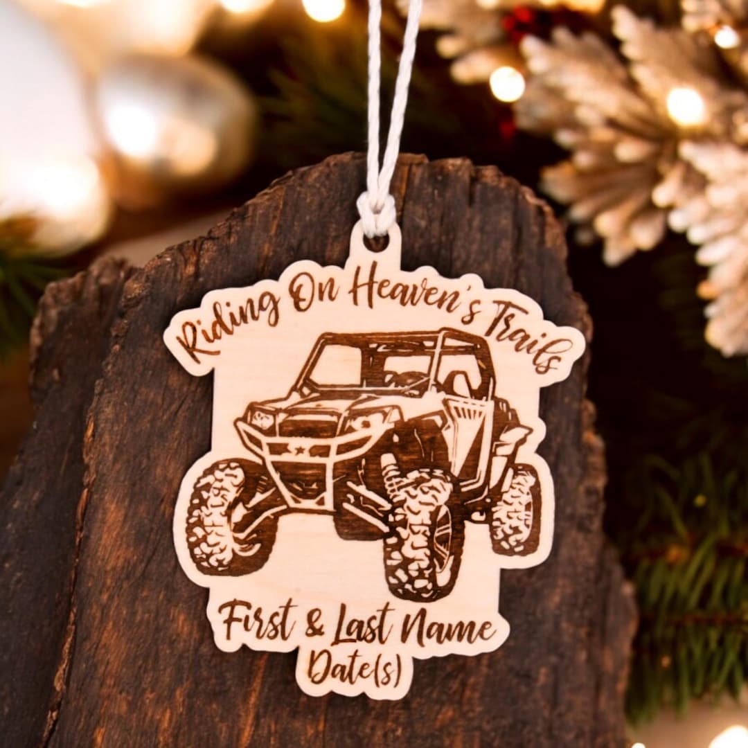 Side-by- Side, UTV- Christmas Ornament or Mirror Hanger (sxs-001) - Etsy