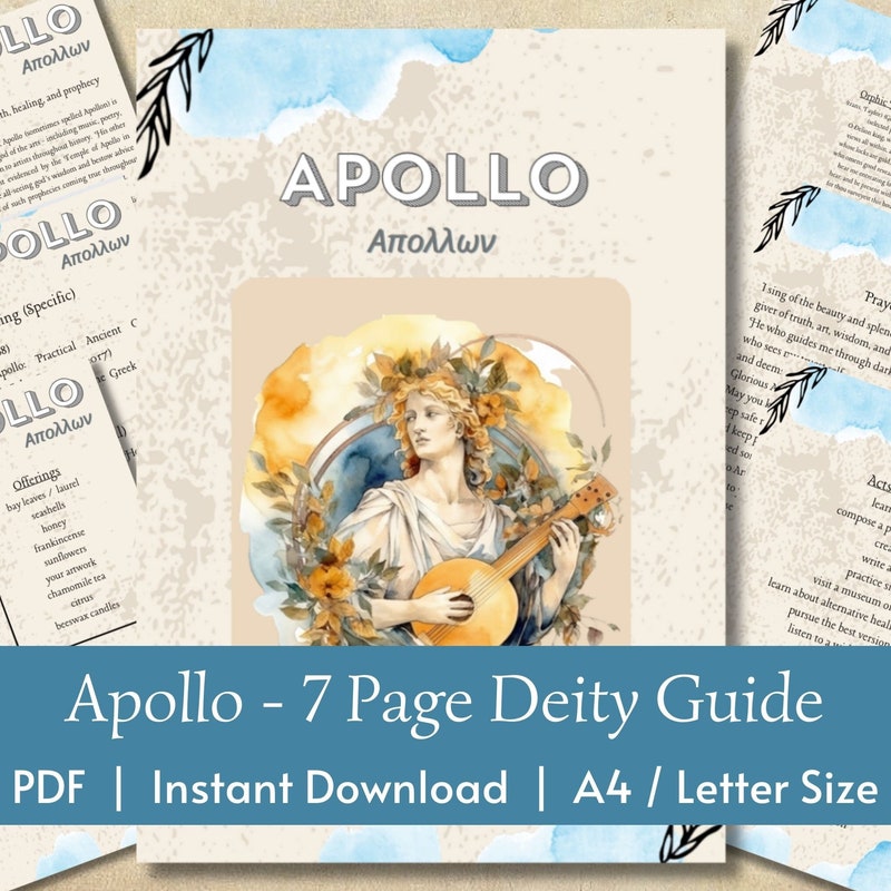 Apollo - Etsy