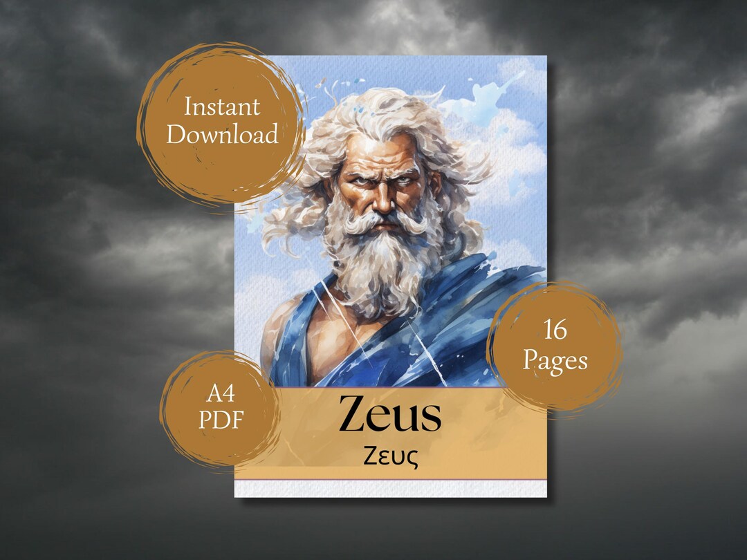 Zeus Worship Guide: Hellenic Paganism Starter Kit (printable PDF) - Etsy