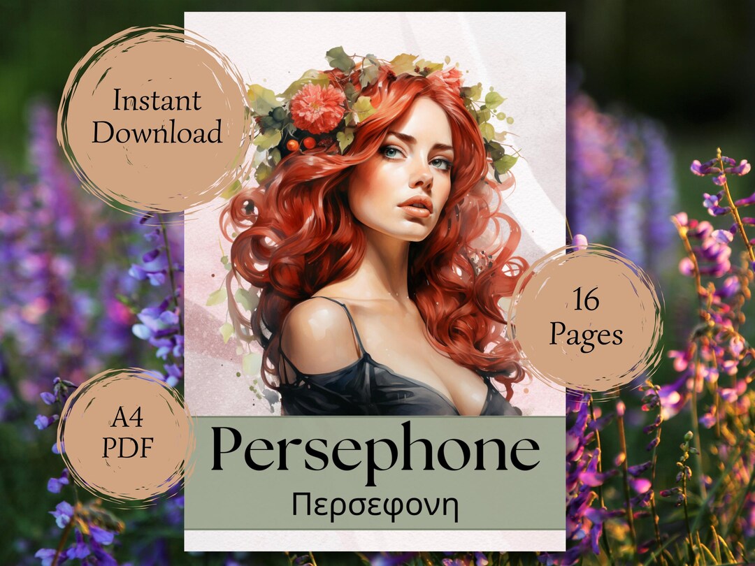 Persephone Worship Guide - Greek Goddess - Info Pages for Hellenic Polytheism, Grimoires ...