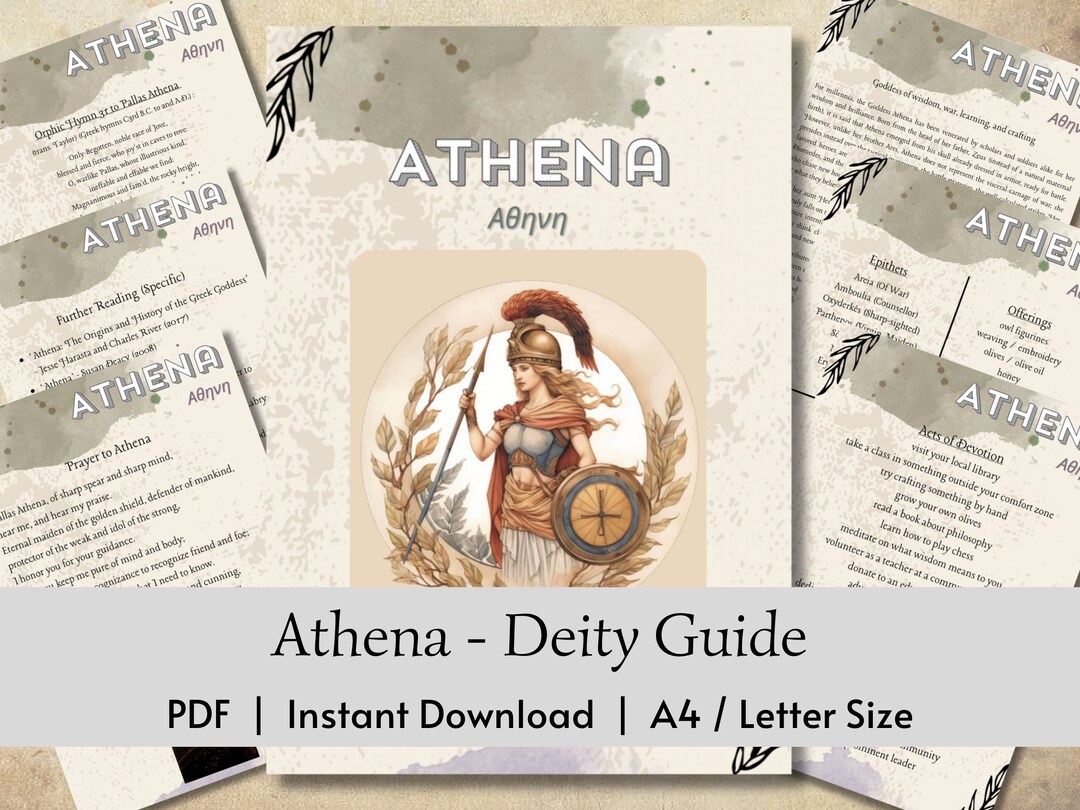 Athena Worship Guide Greek Goddess Info Pages for Hellenic Polytheism ...