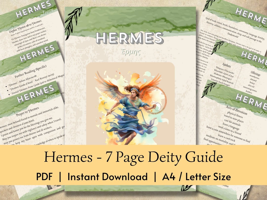 Hermes Worship Guide Greek God Info Pages for Hellenic Polytheism ...