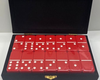 Red Dominoes | Etsy