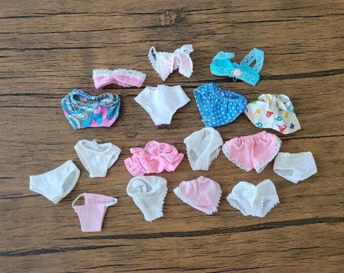 Vintage Barbie Underwear, Vintage Barbie Bra, Vintage Barbie Panties ...