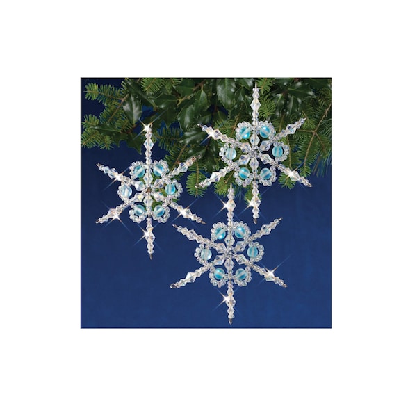 Snowflake Bead Kit - Etsy