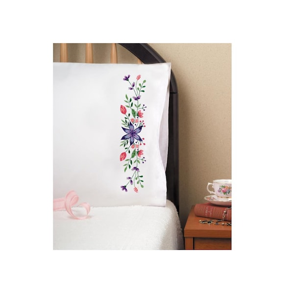 Embroidered Pillowcases - Etsy