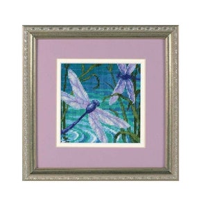 DIMENSIONS Needlepoint Stitch Kit DRAGONFLY PAIR 5 X - Etsy