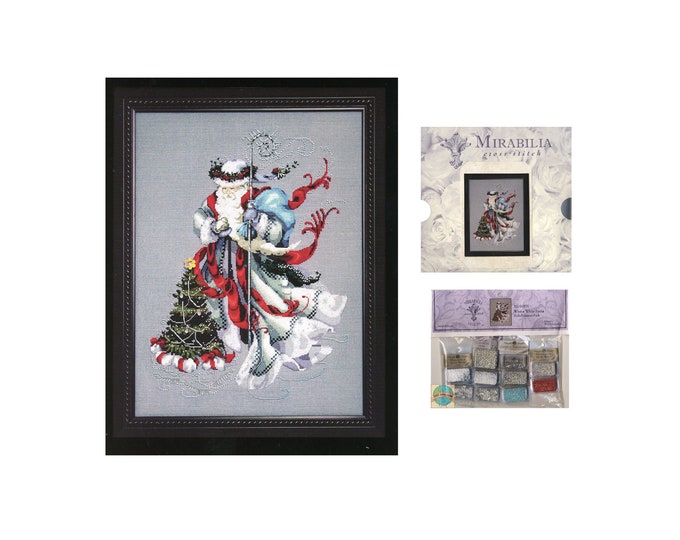 MIRABILIA Cross Stitch PATTERN & EMBELLISHMENT Pack Gypsy Mermaid MD126 ...