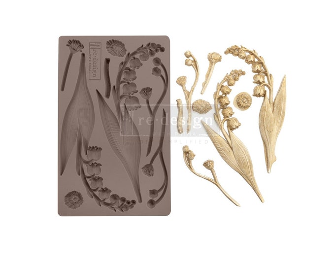 Prima Silicone MOULD Mold BELL ORCHIDS Flowers Food Safe Air Dry Clay ...