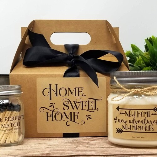 Housewarming Gift First Home BOX ONLY Home Sweet Home New | Etsy
