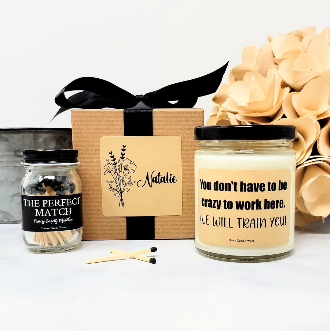 Funny Gift for Boss - Coworker Gift - Soy Candle - Employee ...