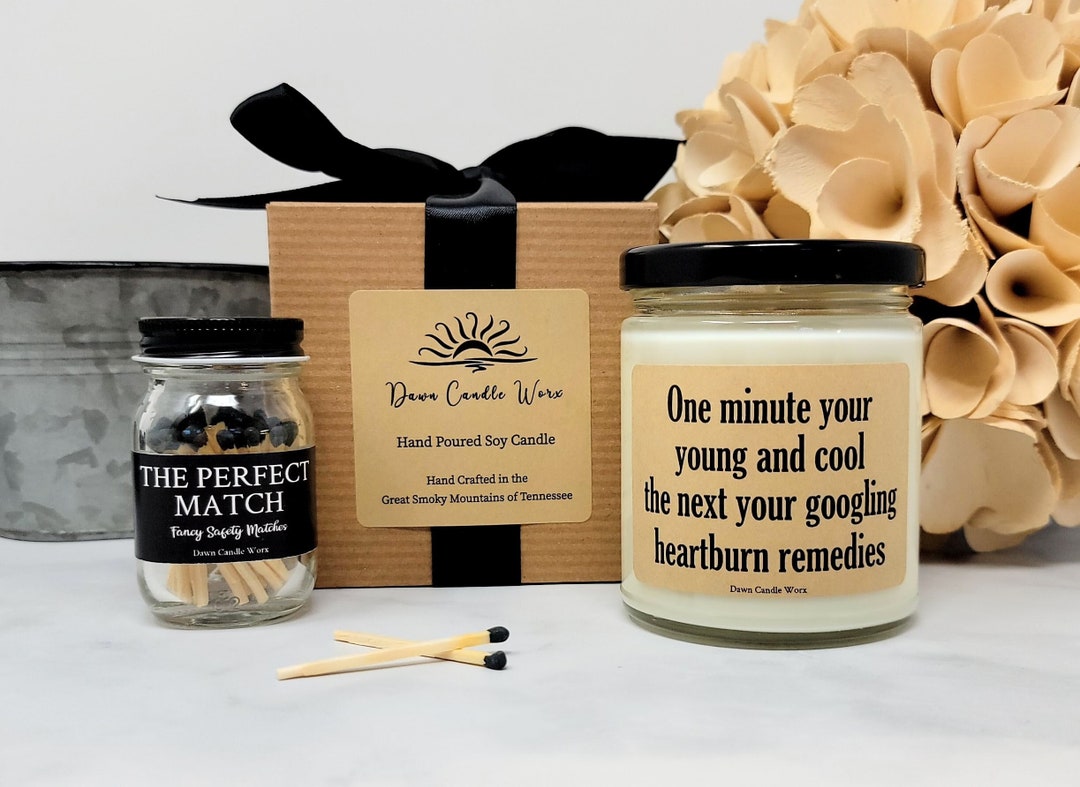 Funny Happy Birthday Gift Birthday Candle Birthday Gift for Him Gift ...