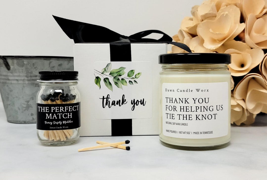 Thank You for Helping Us Tie the Knot Maid of Honor Thank You Gift ...