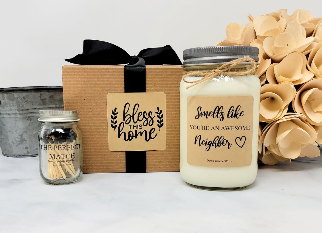 Smells Like You're an Awesome Neighbor Neighbor Leaving Gift Gift for ...