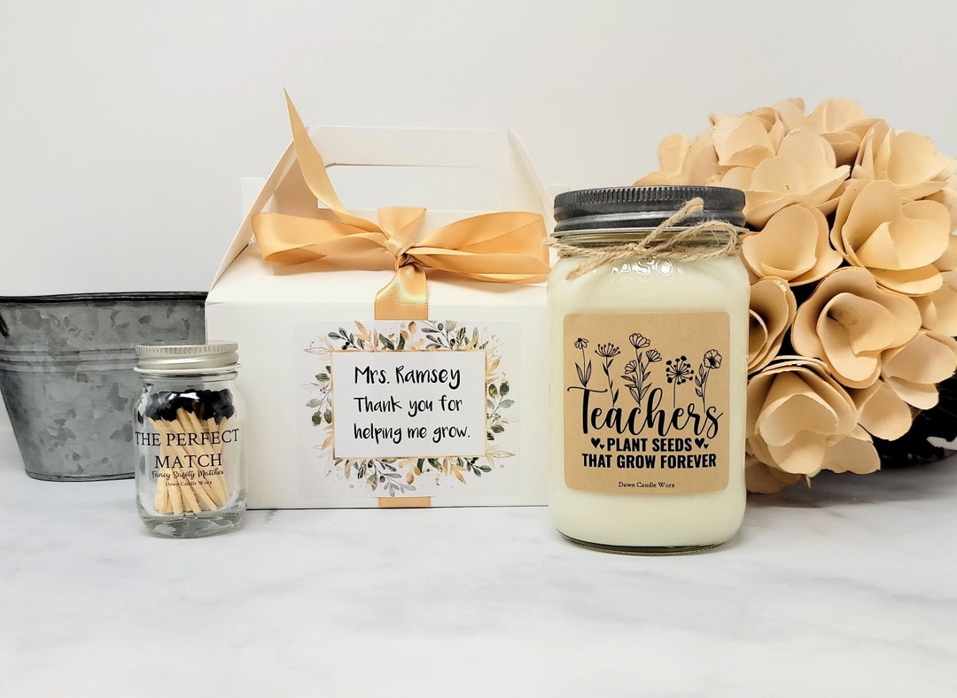 Teacher Appreciation Gift Teachers Plant Seeds Personalized Teacher ...