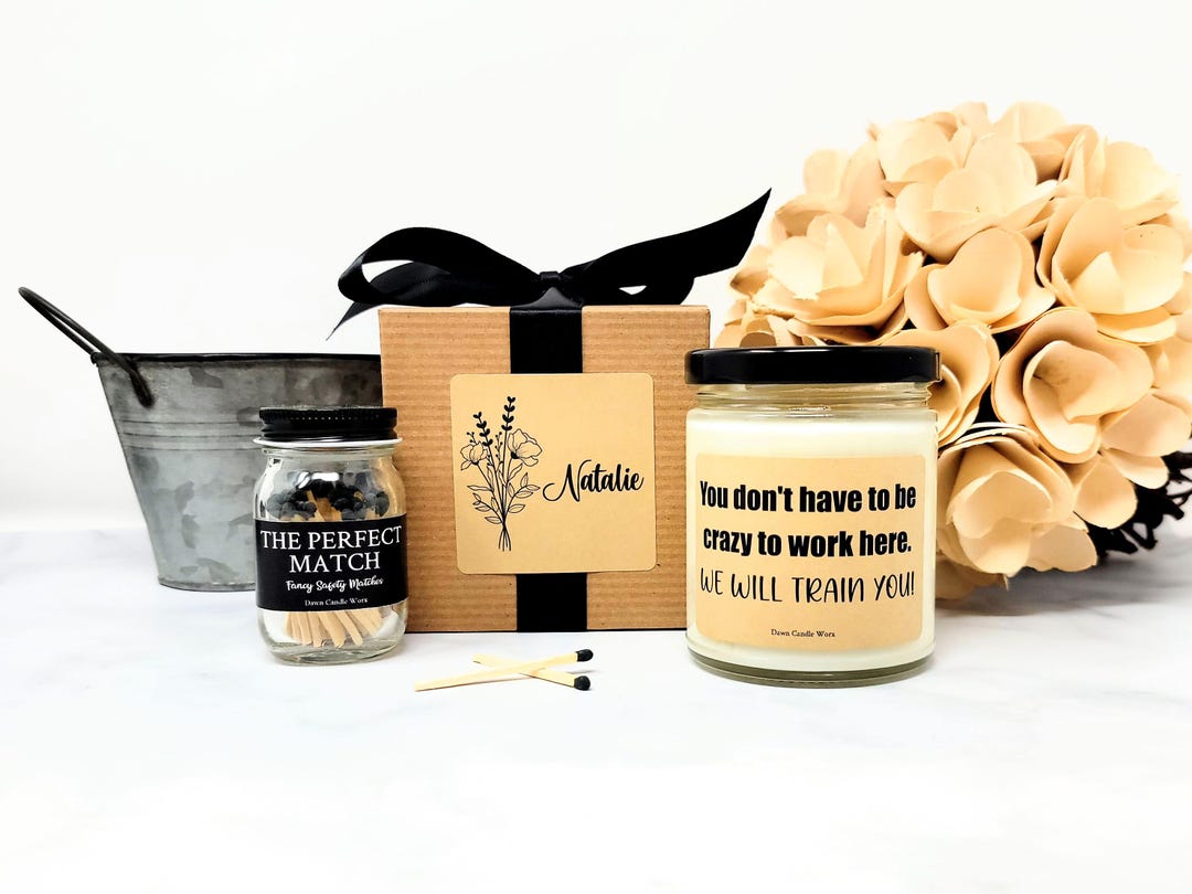 Funny Gift for Boss - Coworker Gift - Soy Candle - Employee ...