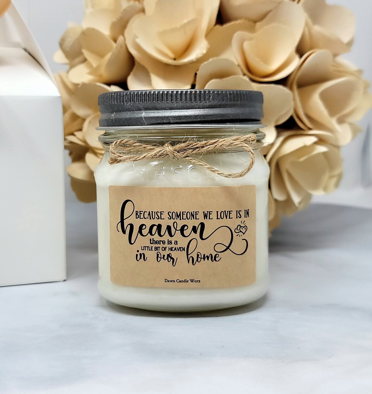 Sympathy Gift Box Remembrance Candle Memorial Candle - Etsy