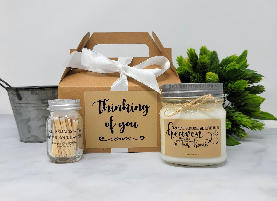 Sympathy Gift Box Remembrance Candle Memorial Candle - Etsy
