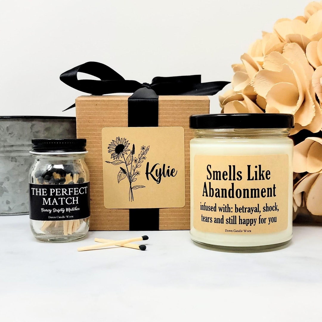 Funny Retirement Gift, Smells Like Abandonment Leaving Job Gift, Unique ...