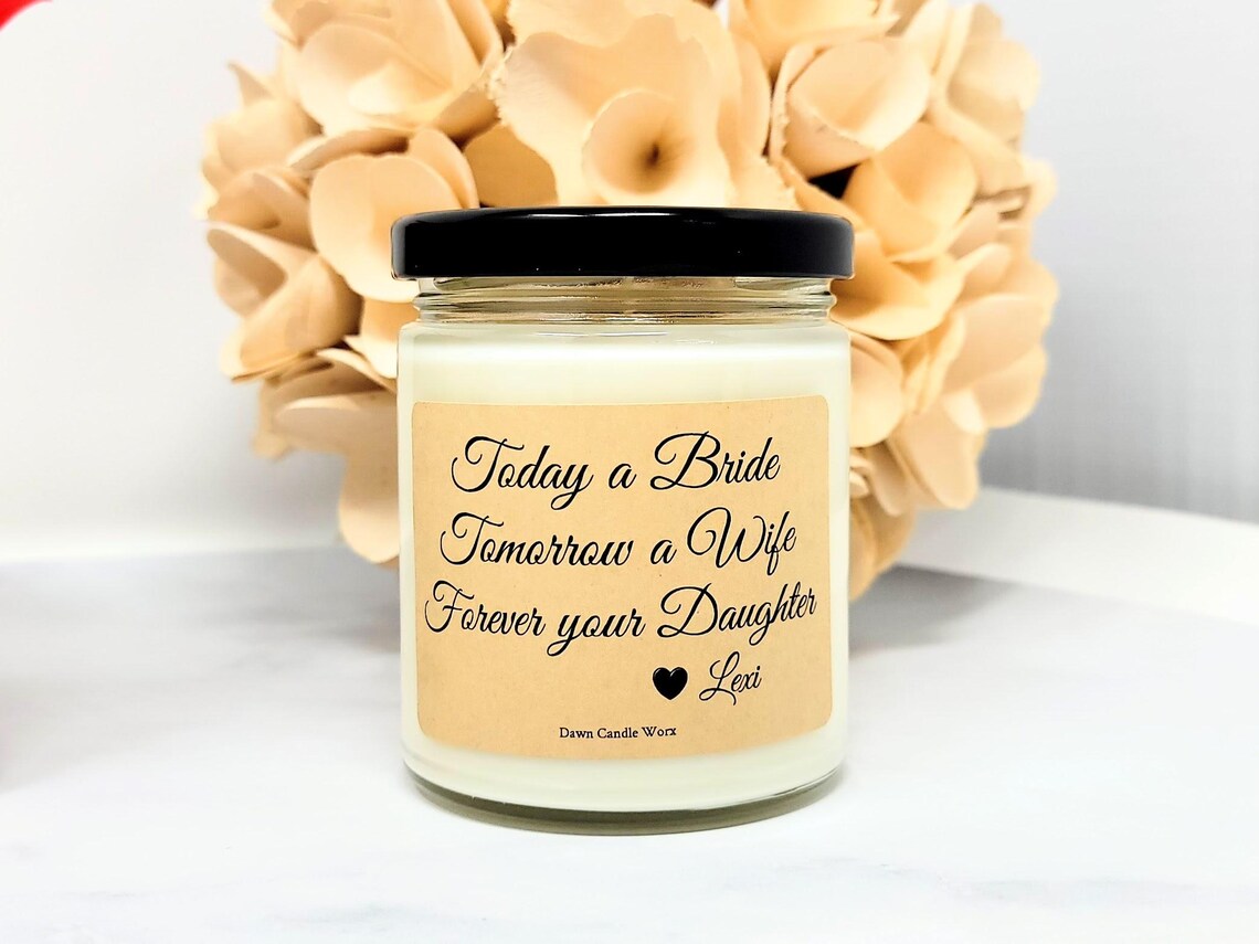 Mother of the Bride Gift Box - Wedding Day Gift for Mom - Soy Candle ...