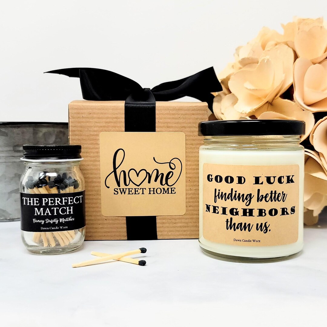 Gift for Neighbor Moving Away - Neighbor Leaving Gift - Soy Candle ...