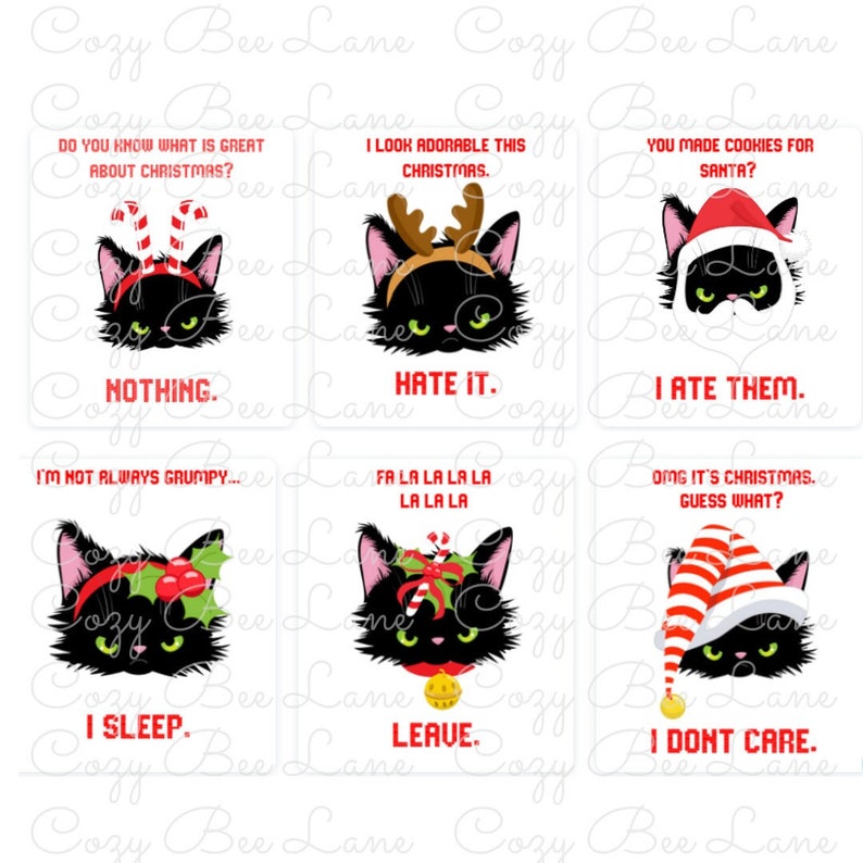 Grumpy Cat Ugly Sweater Designs | SVG PNG Files for Sublimation Design ...