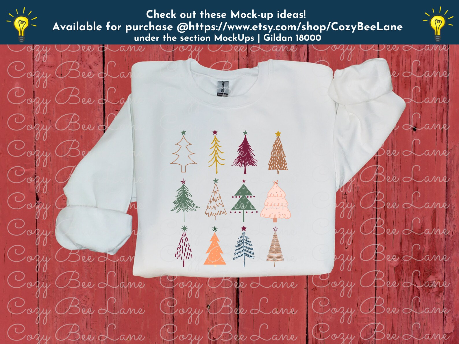 Boho Christmas Trees PNG File for Sublimation Design | Digital Download ...