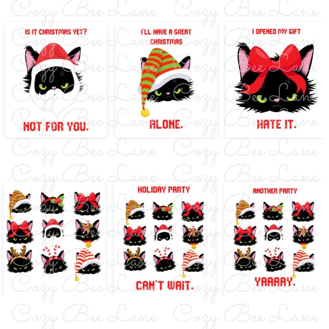 Grumpy Cat Ugly Sweater Designs | SVG PNG Files for Sublimation Design ...