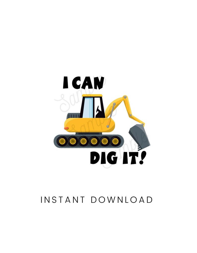 I Can Dig It Instant Download - Etsy