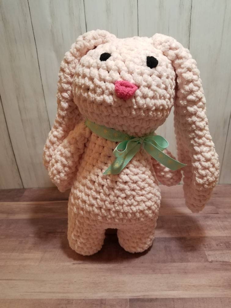 Bunny Plush Nursery Decor Garden Themed Decor Rabbot Plush Oversized ...