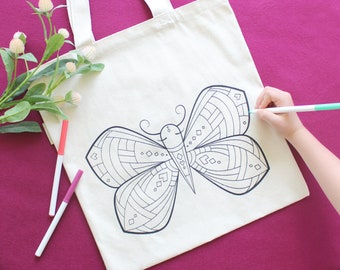 Coloring Tote | Etsy