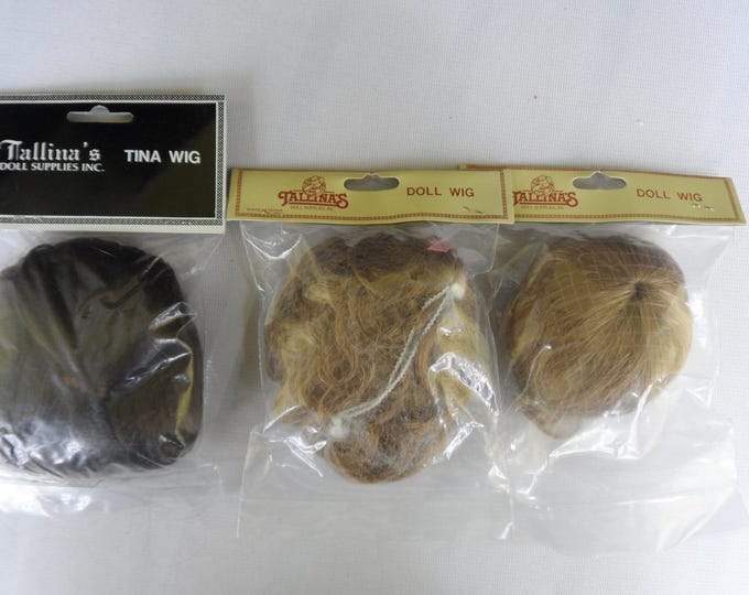 Tallinas Doll Wigs, Lot of 3 - #9 - Etsy