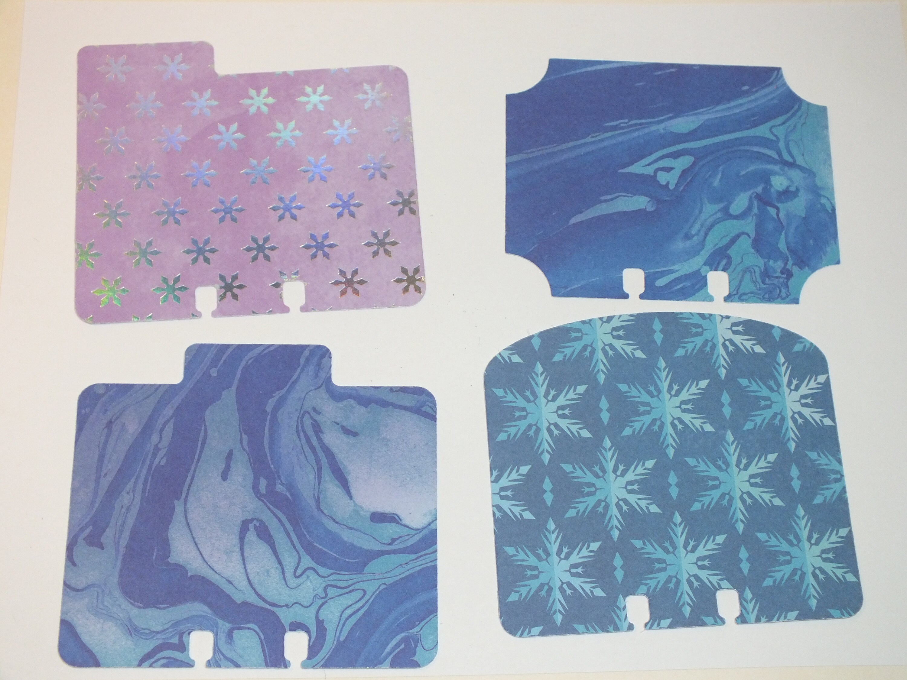 25 Memory Dex Cards 4 Shapes Rolodex Cards Christmas Northern - Etsy