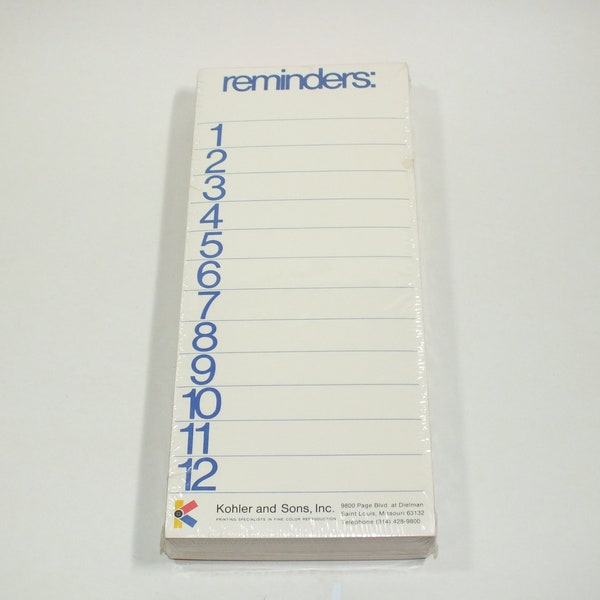 Memo Pad - Etsy