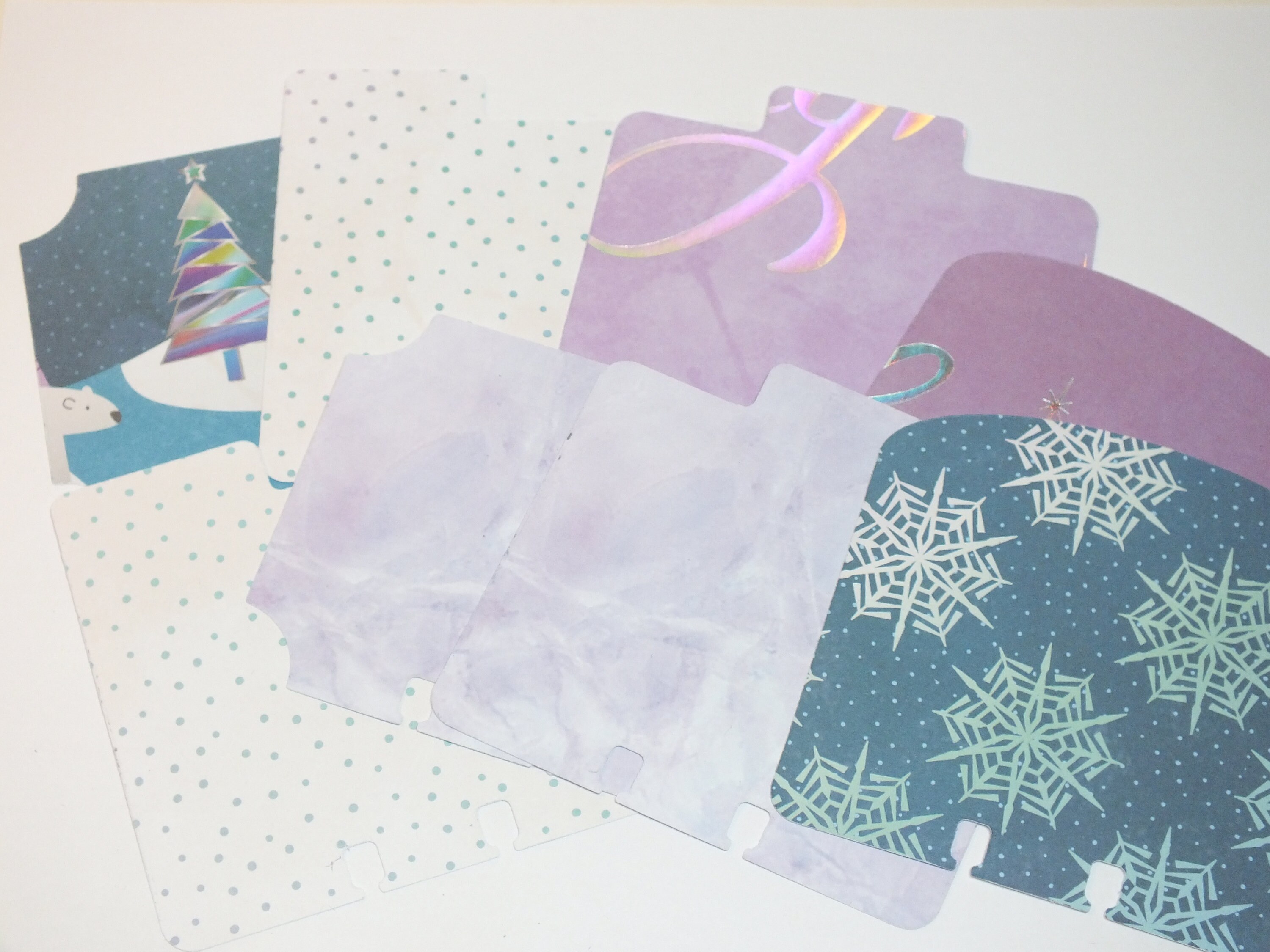 25 Memory Dex Cards 4 Shapes Rolodex Cards Christmas Northern - Etsy