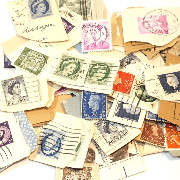 Foreign Stamps - Etsy