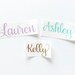 Hand Lettered Name Decal Personalized Name Decal Custom - Etsy