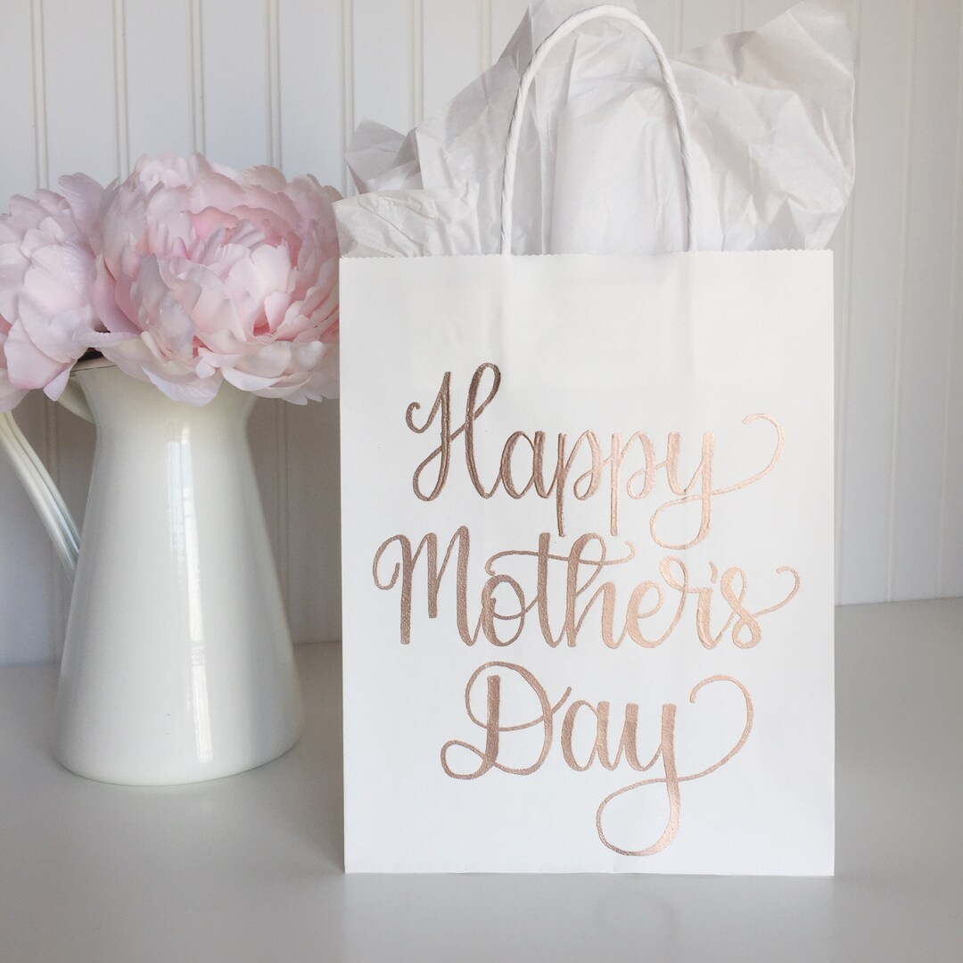 Happy Mother's Day Gift Bag, Mother's Day Brunch Favor Bag, Gift for ...