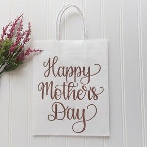 Happy Mother's Day Gift Bag, Mother's Day Brunch Favor Bag, Gift for ...