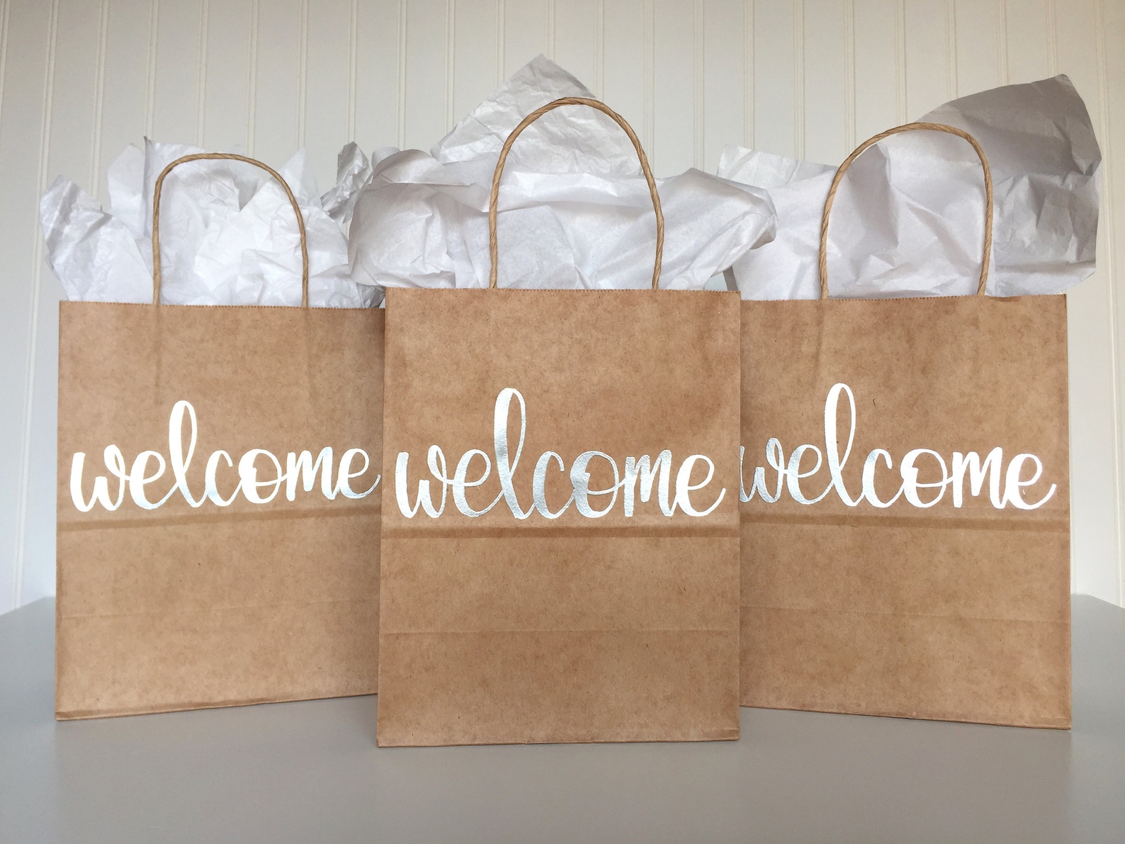 Welcome Gift Bag Welcome Bag Wedding Guest Gift Embossed - Etsy
