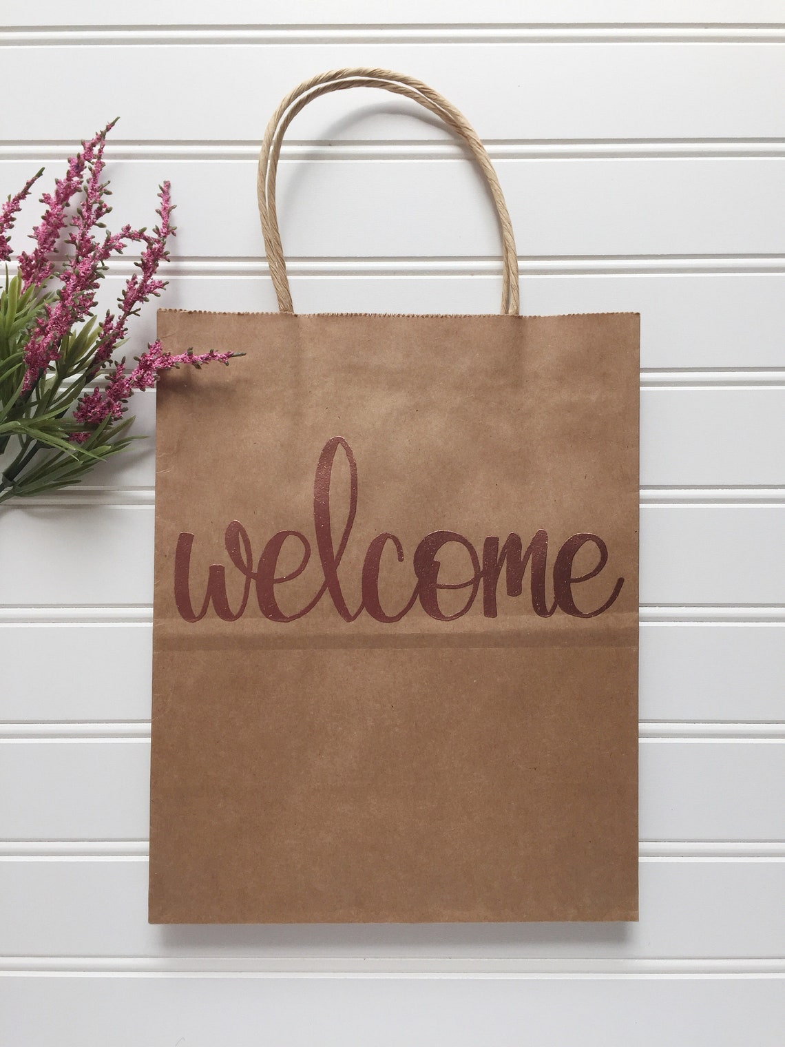 Welcome Gift Bag Welcome Bag Wedding Guest Gift Embossed - Etsy
