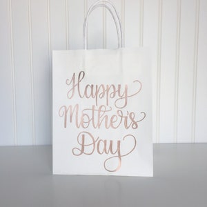 Happy Mother's Day Gift Bag, Mother's Day Brunch Favor Bag, Gift for ...