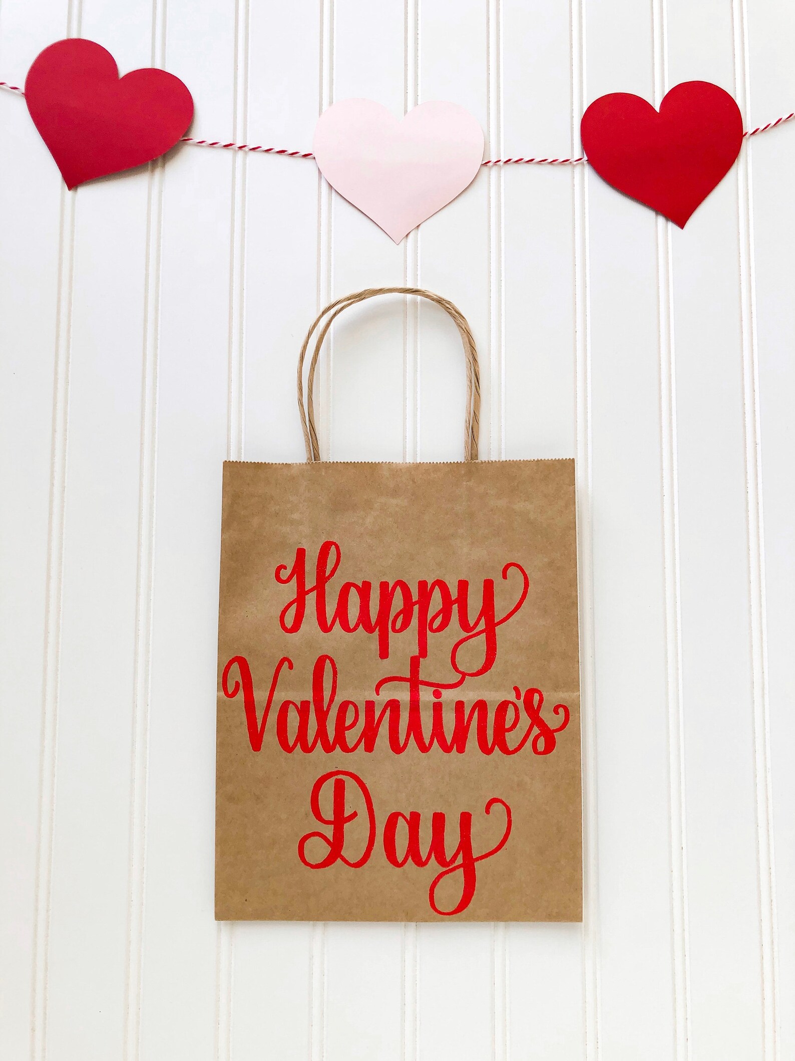 Happy Valentines Day Gift Bag Valentines Day Favor Bag | Etsy