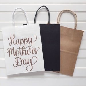 Happy Mother's Day Gift Bag, Mother's Day Brunch Favor Bag, Gift for ...